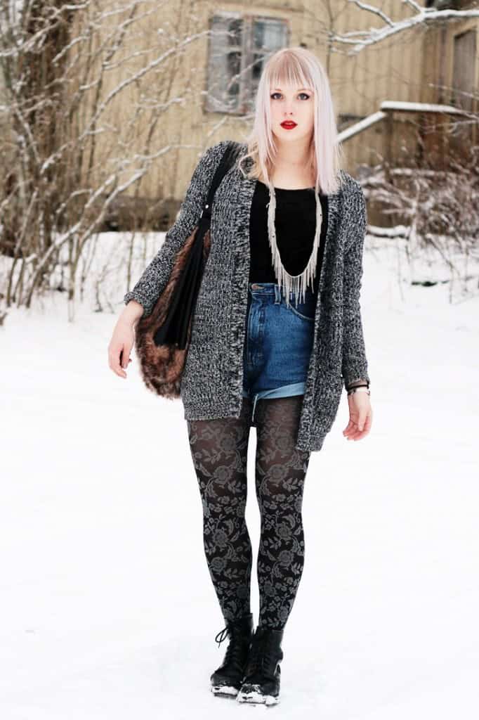 How To Wear SHORTS In Autumn & Winter? - The Fashion Tag Blog