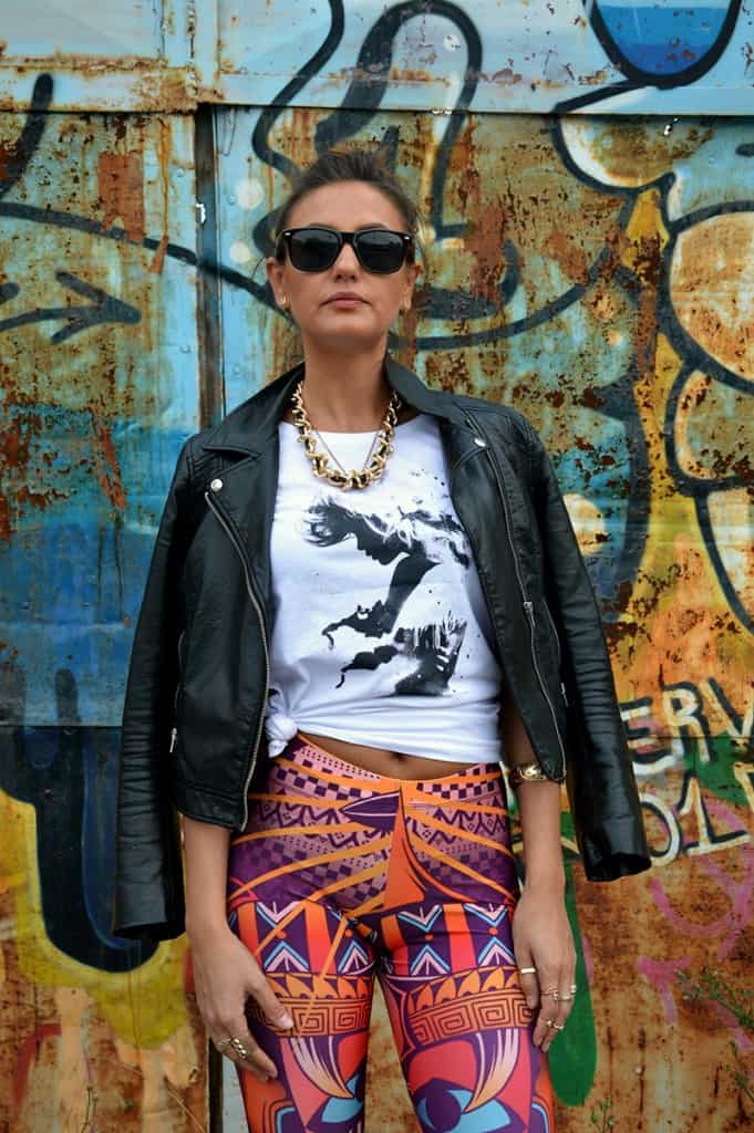 'Life Is Art In Motion': In Redbubble Leggings & Tee