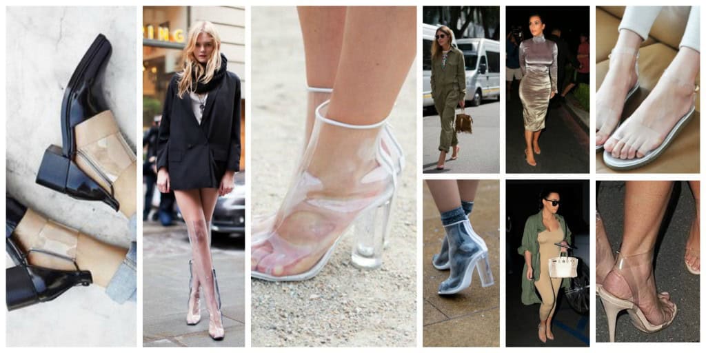 The CLEAR SHOE Trend: What Do You Think? - The Fashion Tag Blog
