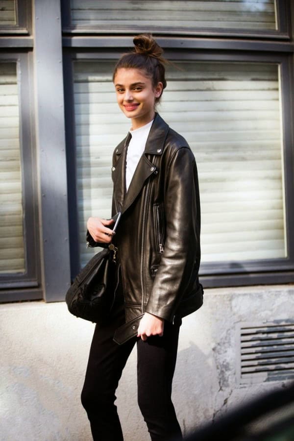 The OVERSIZED Leather Jacket Is Taking Over The World! - The Fashion ...