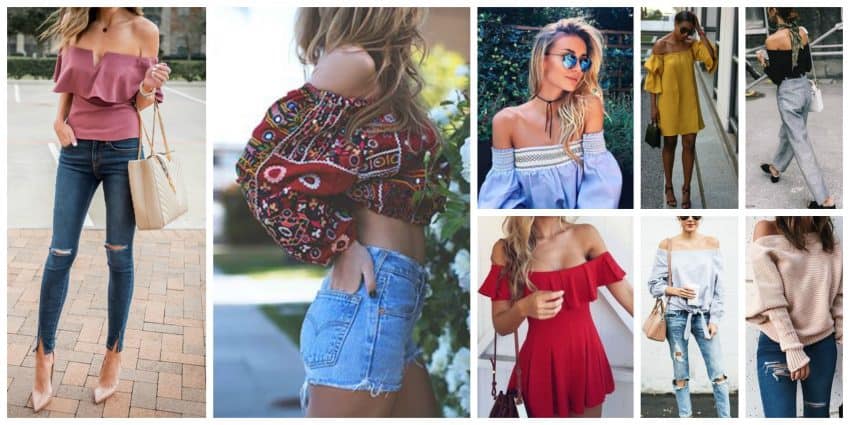 Off The Shoulder Tops: How To Wear This Spring's Sexy Trend? - The ...