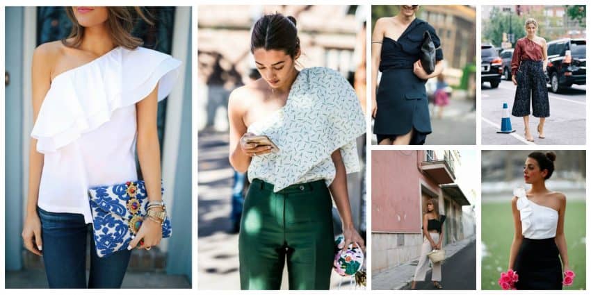 The 2017 One Shoulder Fashion Trend - The Fashion Tag Blog