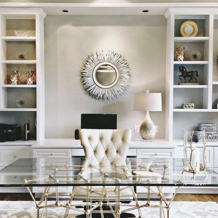 Bloggers' Office Decor: Glam White VERSUS Mysterious Dark? - The ...