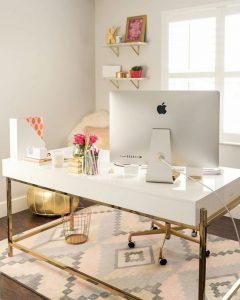 Bloggers' Office Decor: Glam White VERSUS Mysterious Dark? - The ...