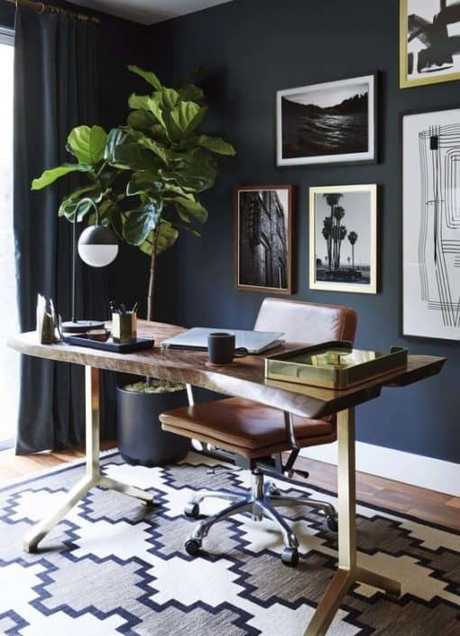 Bloggers' Office Decor: Glam White VERSUS Mysterious Dark? - The ...