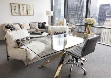 Bloggers' Office Decor: Glam White VERSUS Mysterious Dark? - The ...