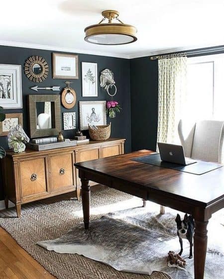 Bloggers' Office Decor: Glam White VERSUS Mysterious Dark? - The ...