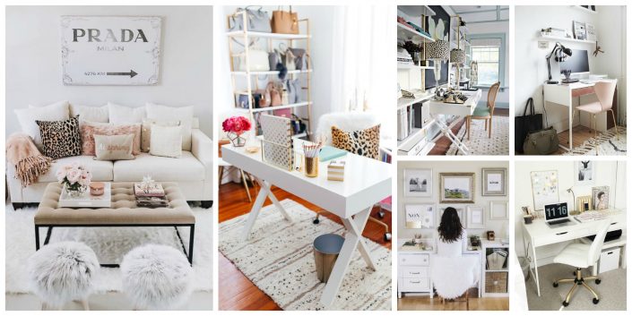 Bloggers' Office Decor: Glam White VERSUS Mysterious Dark? - The ...