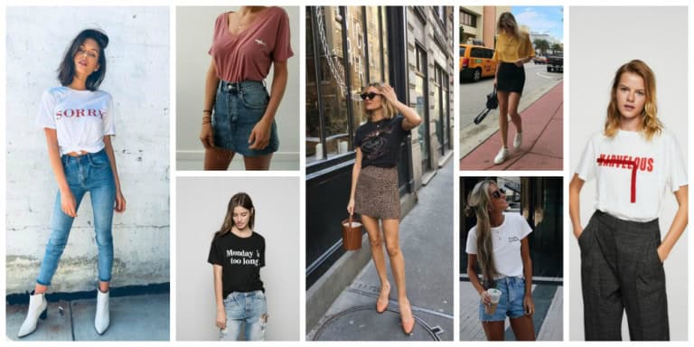 T-shirts Trend: 4 Styles To Wear This Summer - The Fashion Tag Blog