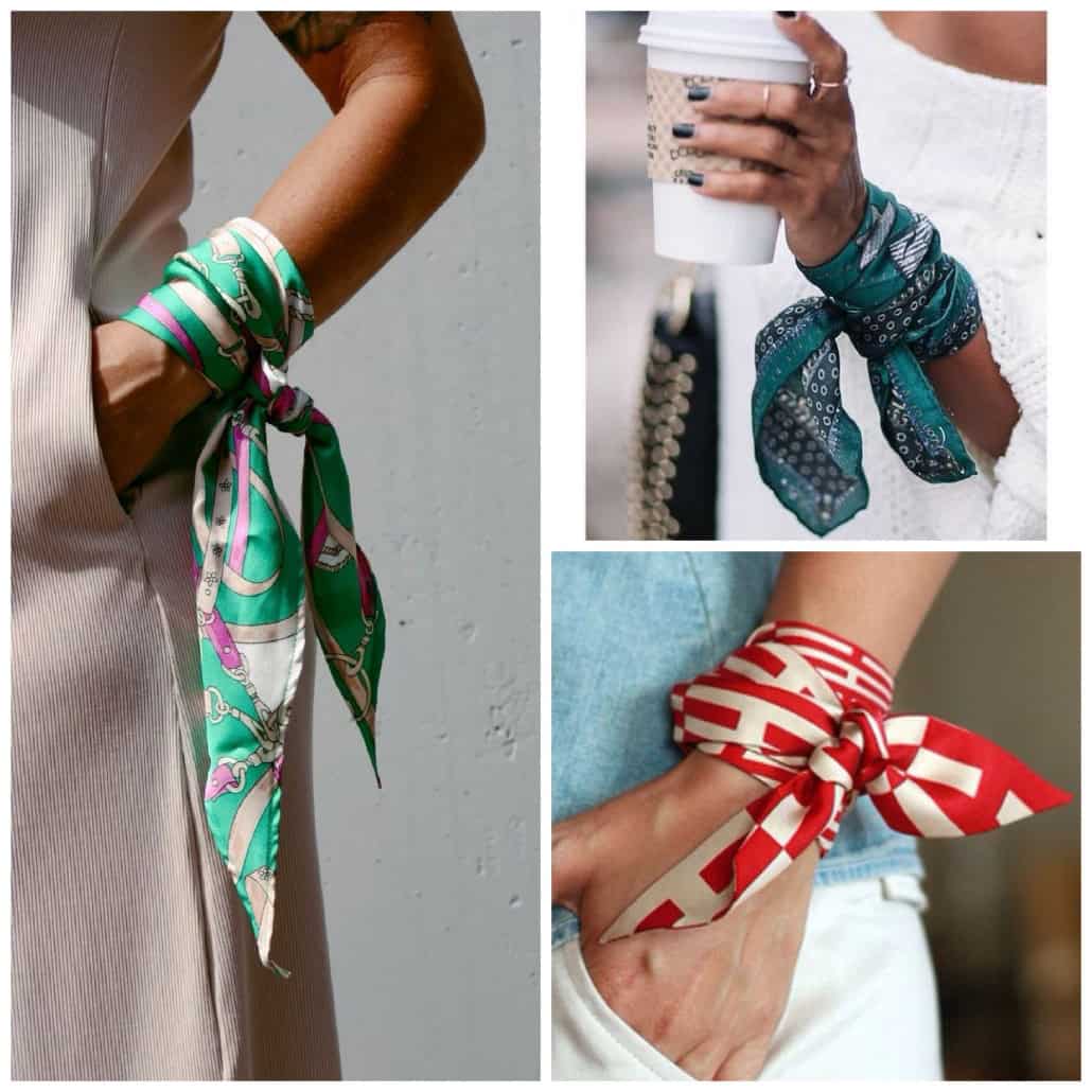 Trend report: 7 ways to wear SILK SCARVES in 2025 summer
