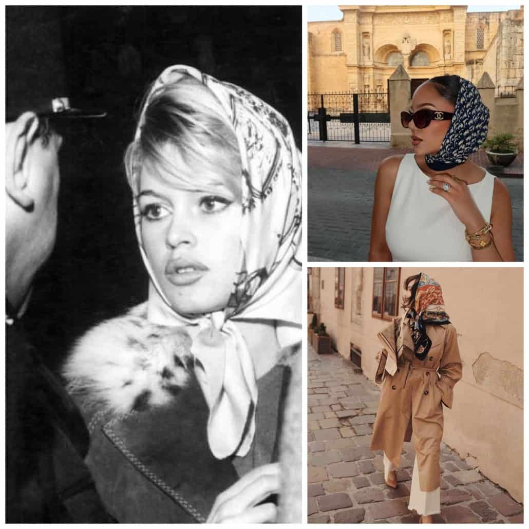 Trend report: 7 ways to wear SILK SCARVES in 2025 summer